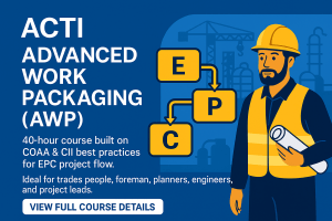 Advanced Work Packaging ( AWP )